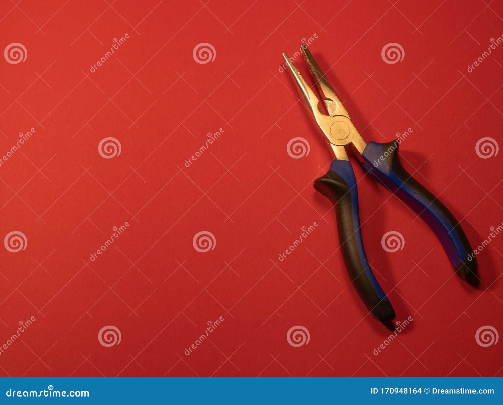 Tool for Home Repair. Tool on a Colored Background Stock Photo - Image ...
