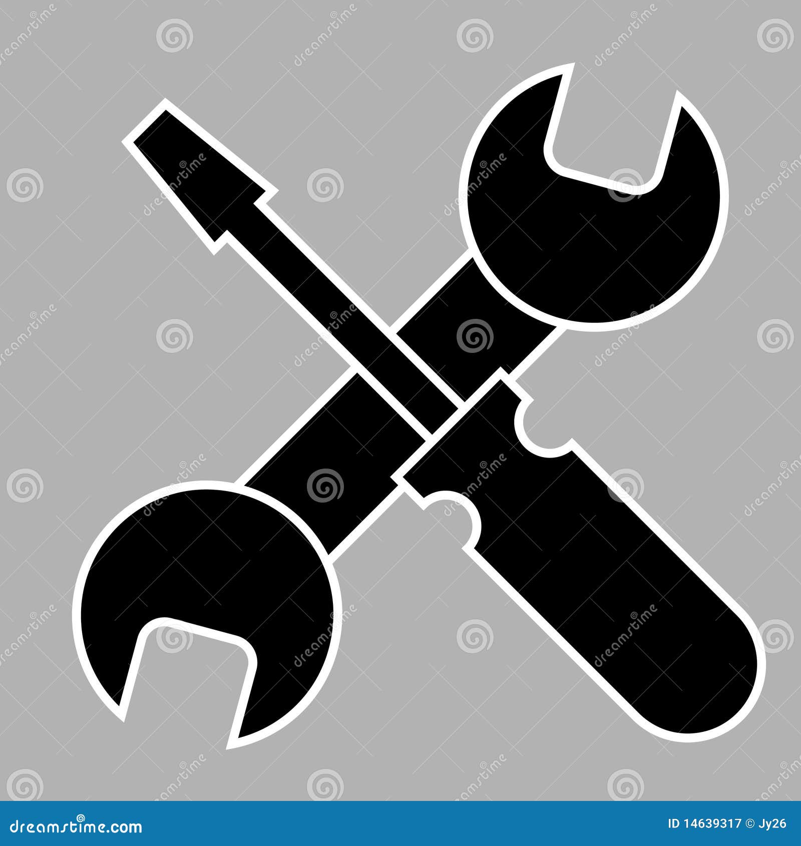 Tool icon stock vector. Illustration of clipart, hardware - 14639317