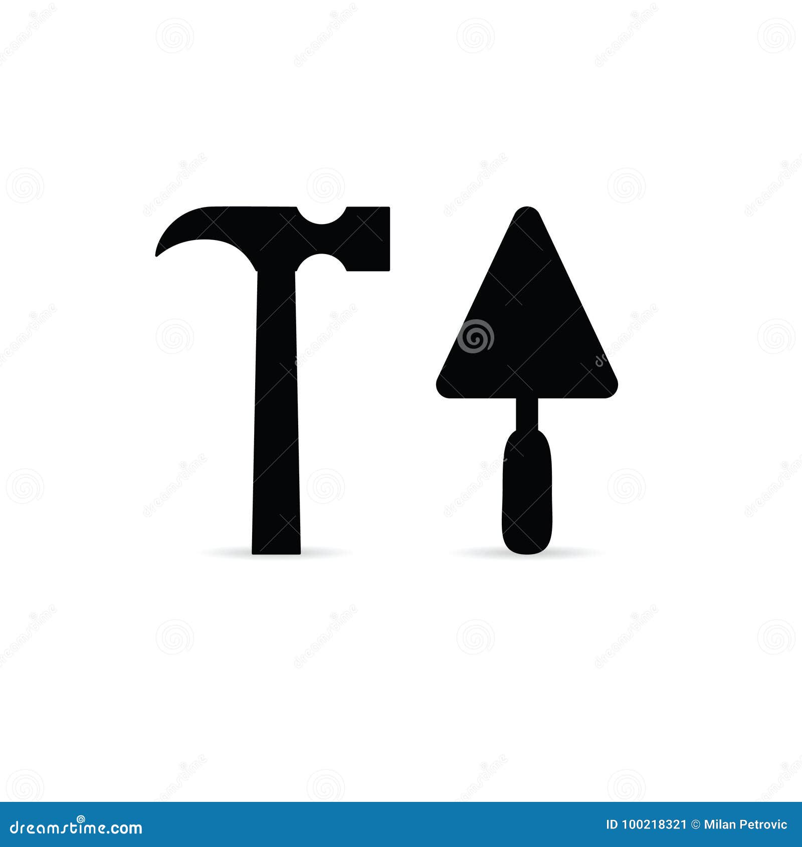 Tool Icon in Black Color Illustration Stock Vector - Illustration of ...