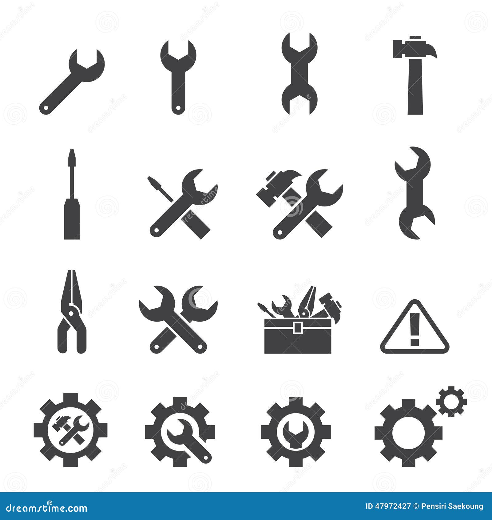 Tool icon set stock vector. Illustration of repair, gear - 47972427 Tool icon set stock vector. Illustration of repair, gear - 47972427