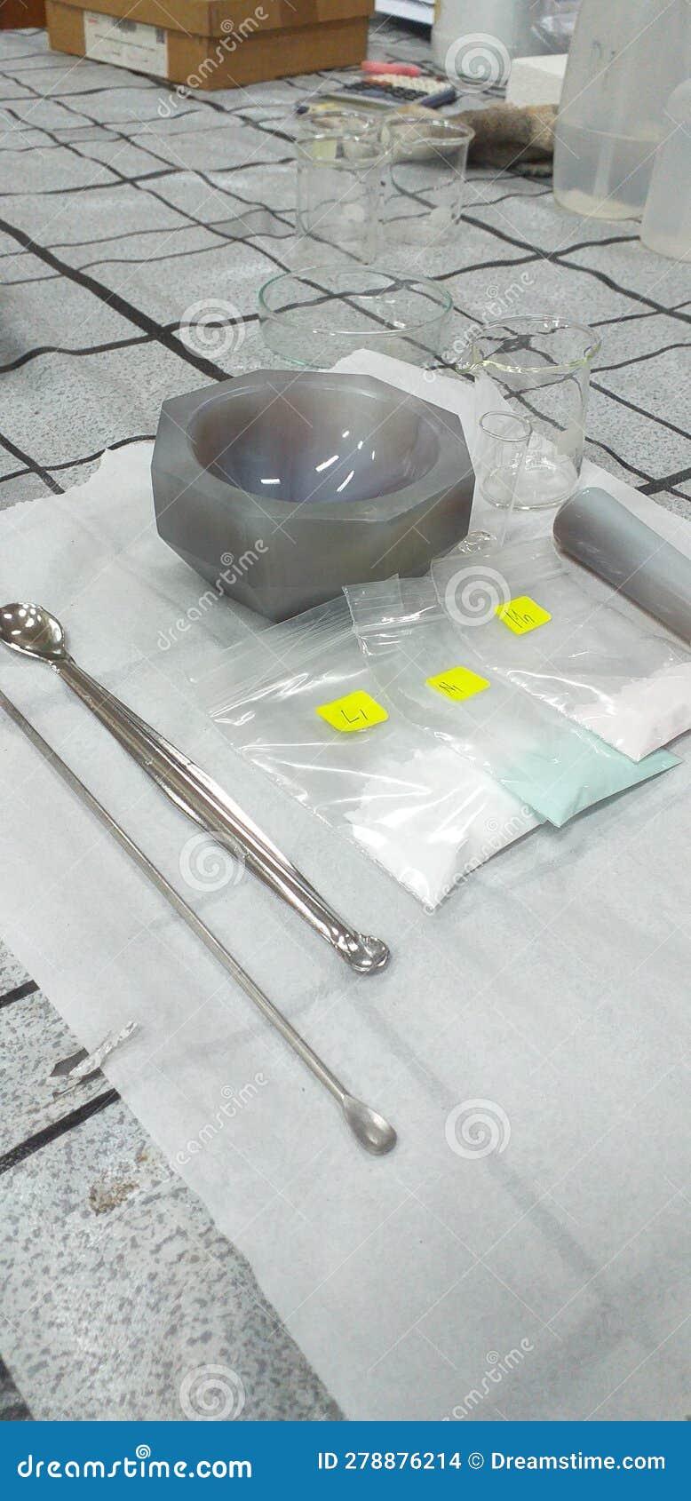 Tool, Laboratory, Sample, Mix, Chemistry Stock Photo - Image of ...