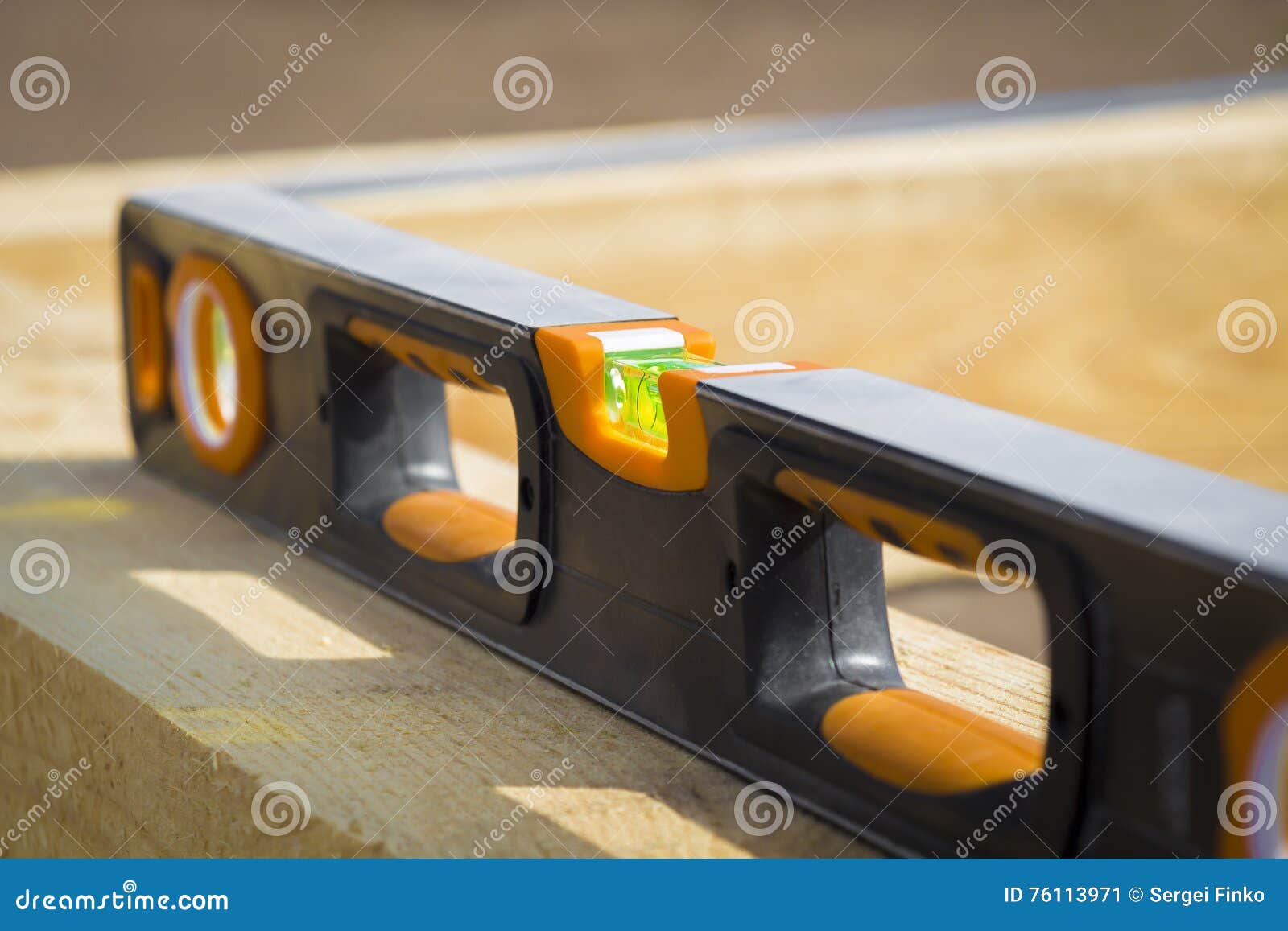 The tool level measurement stock image. Image of accuracy - 76113971