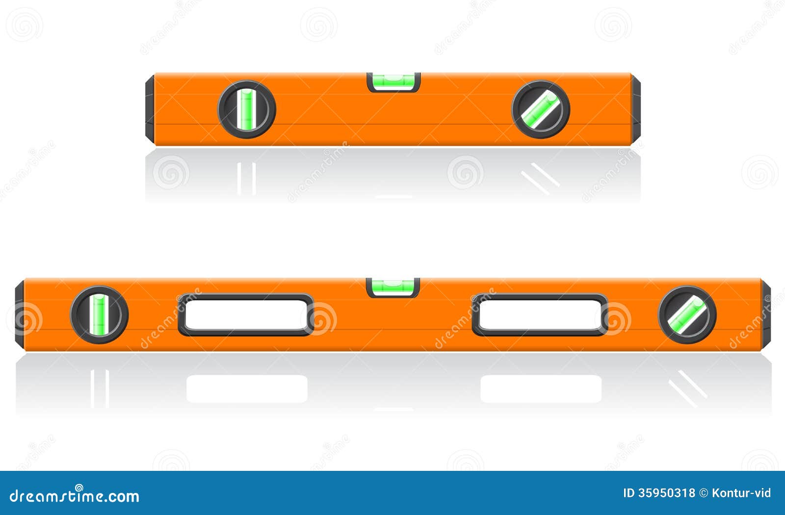 Tool Level Vector Illustration Stock Vector - Illustration of carpenter ...