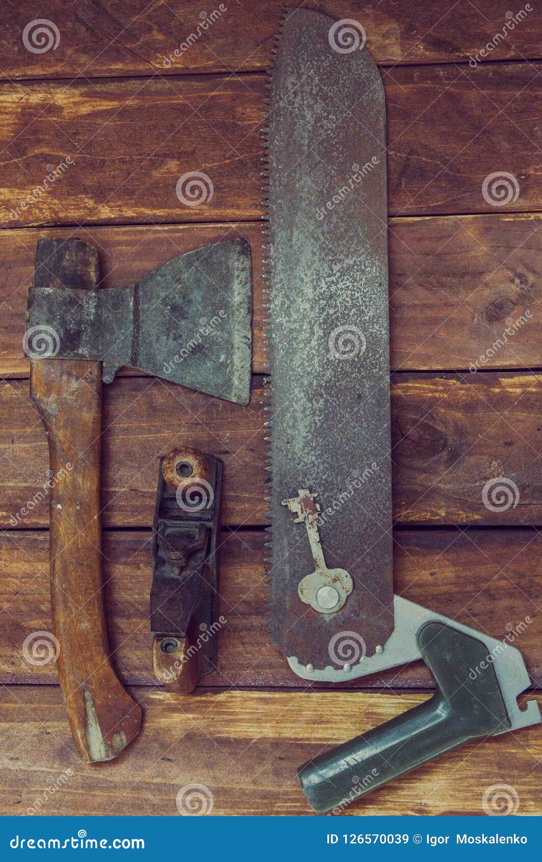 Tool for Making Objects from Wood Stock Image - Image of brown ...