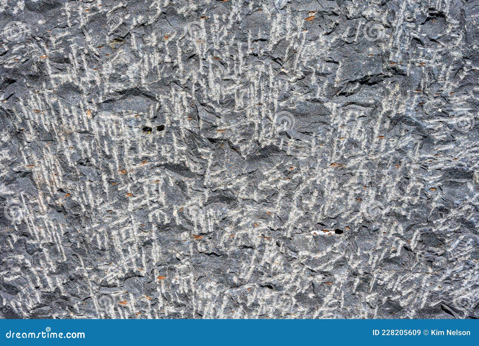Tool Marks in Stone, Left As Part of the Process To Hand Carve Stone ...