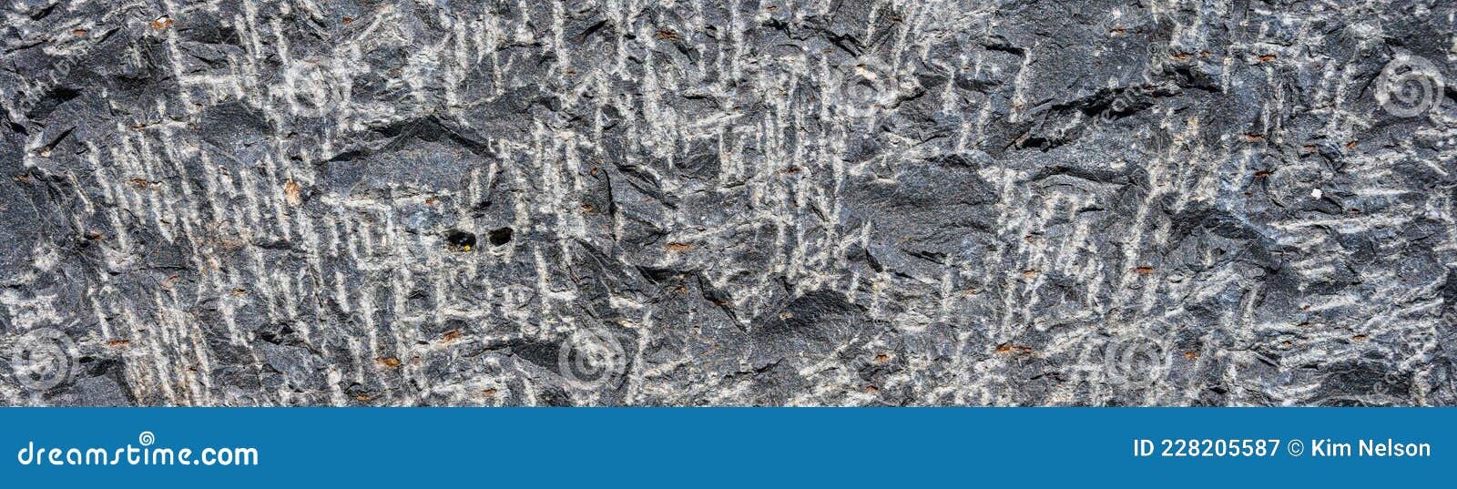 Tool Marks in Stone, Left As Part of the Process To Hand Carve Stone ...