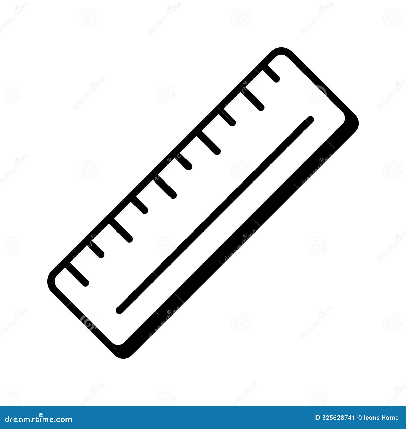 Tool for Measurement or Calculating Length, Premium Icon of Ruler ...