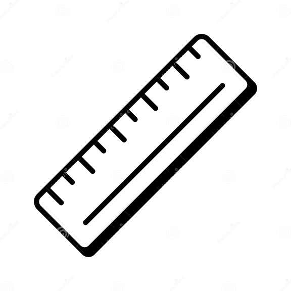 Tool for Measurement or Calculating Length, Premium Icon of Ruler ...