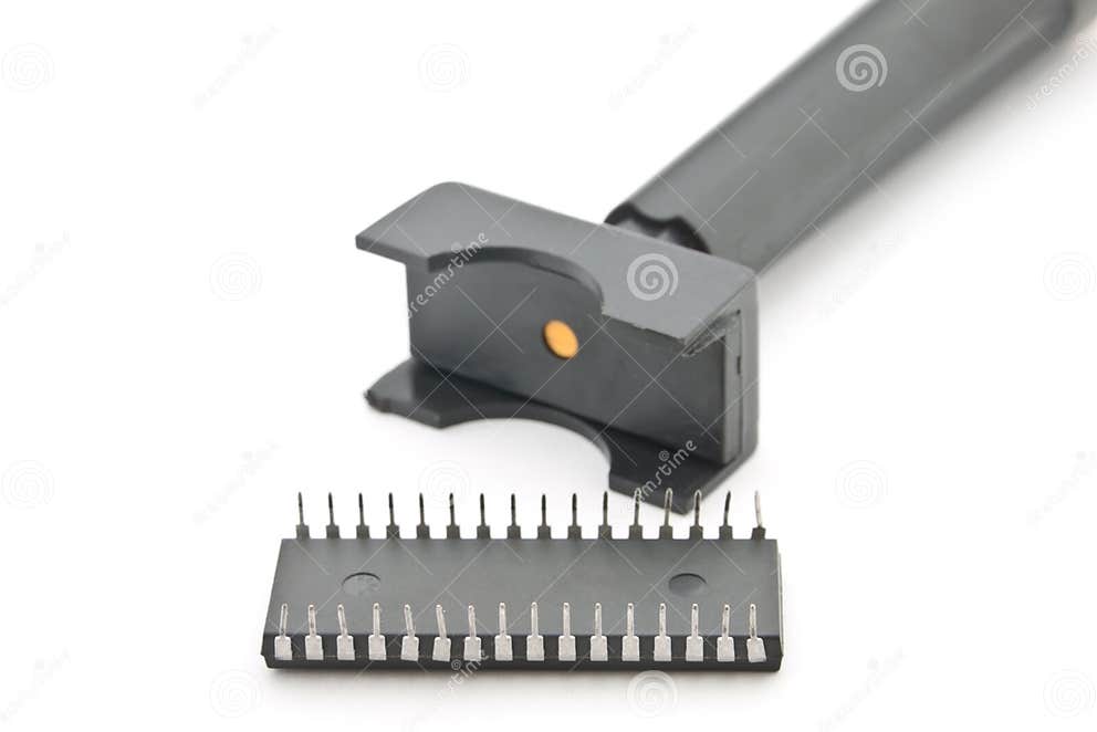 Tool for microchips. stock image. Image of industry, electronic - 24680881