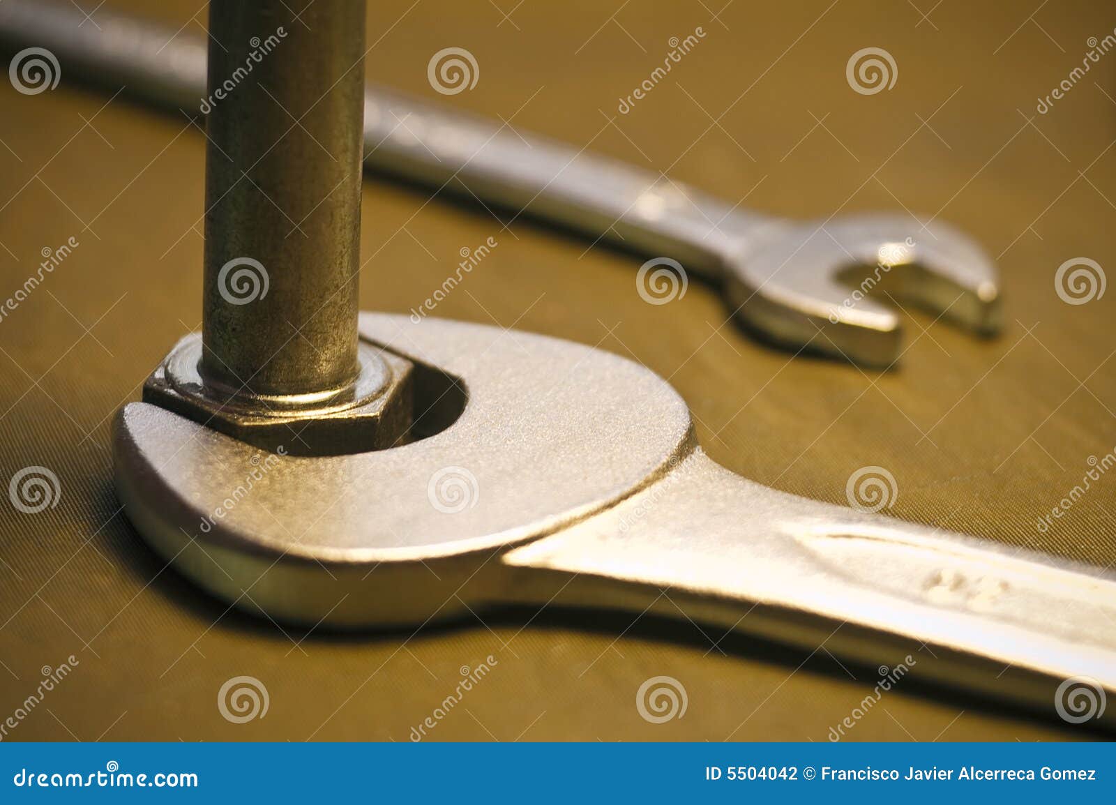 Tool And Nut Picture. Image: 5504042