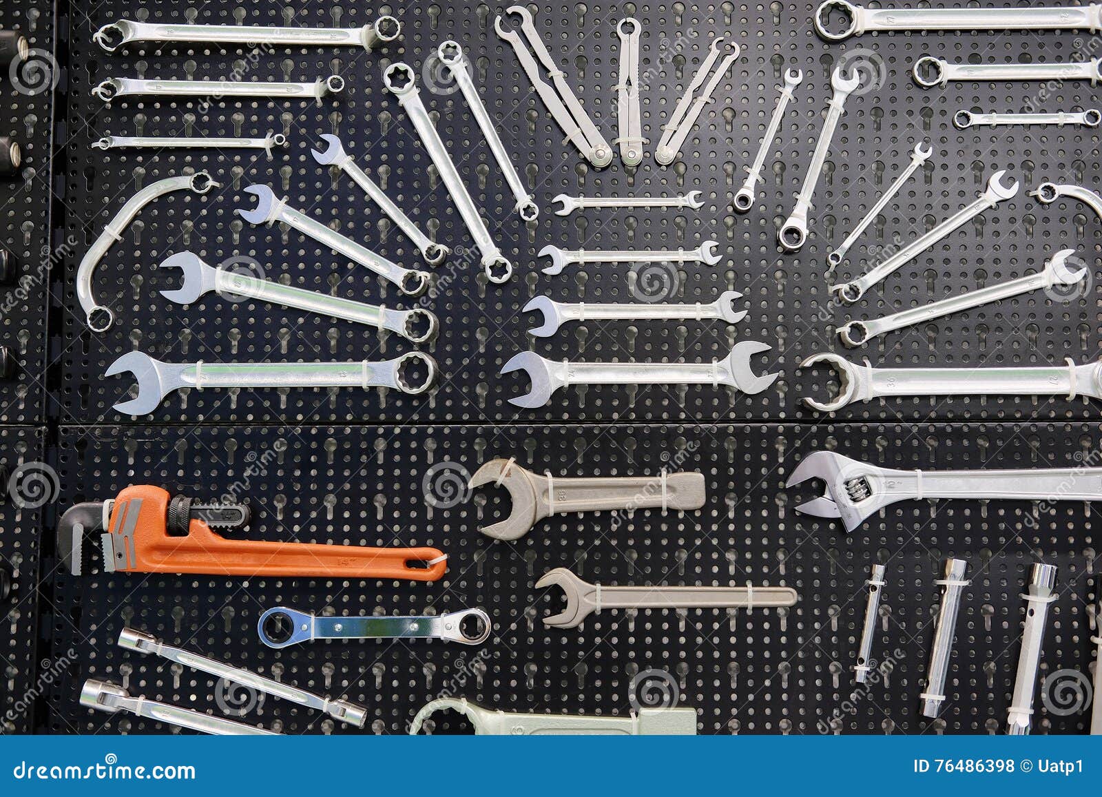 Tool organizer stock photo. Image of metal, auto, technician - 76486398