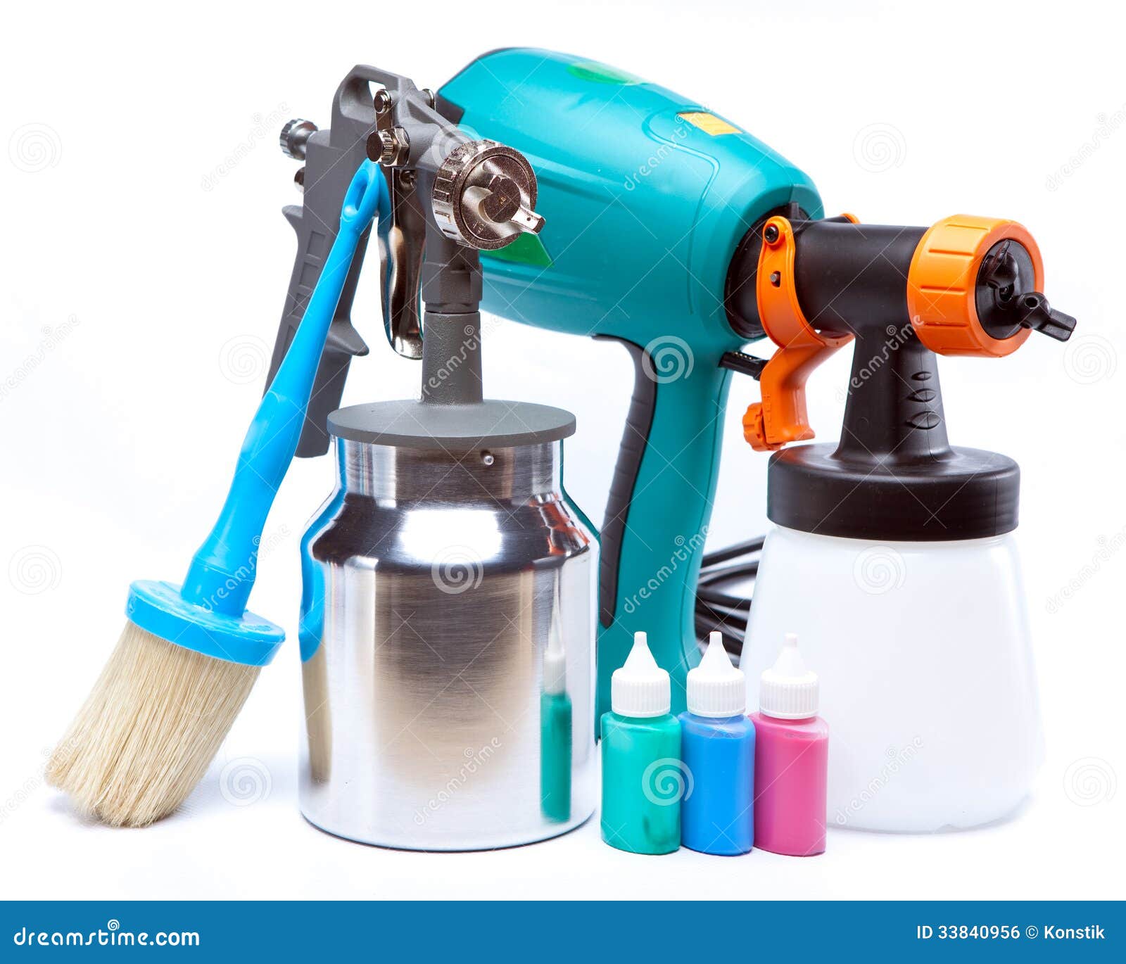 Tool for a Painting of Surfaces - Spray Gun Electrical and Manual ...