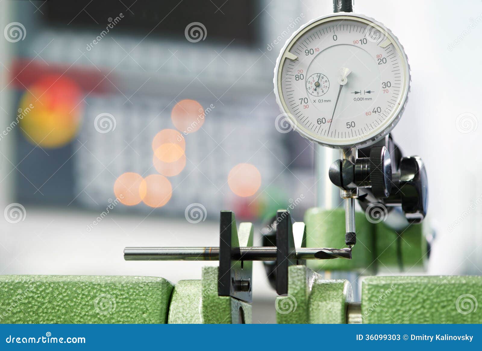 Tool Quality Measuring Process Stock Image - Image of measurement, head ...