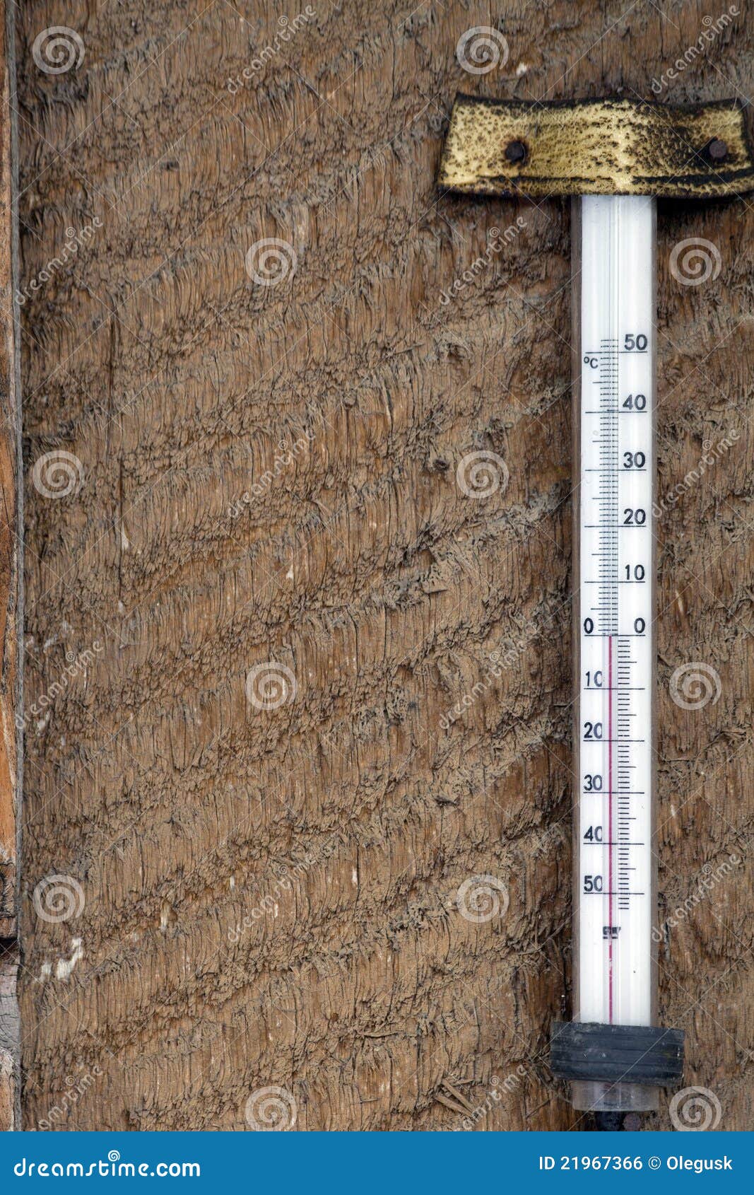 The Glass Thermometer On A White Background Royalty-Free Stock ...