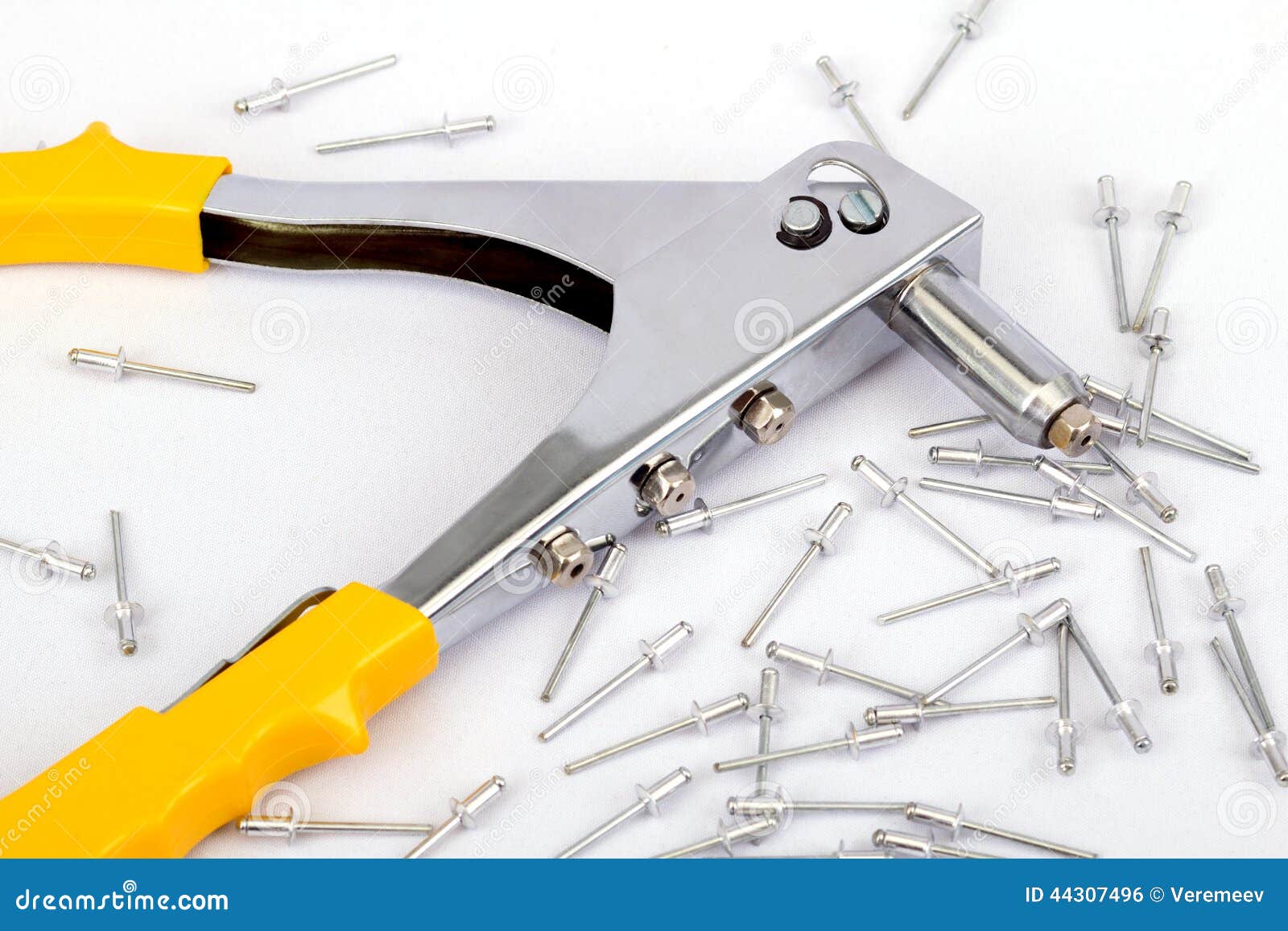 Tool for rivet stock photo. Image of rivet, clip, tires - 44307496