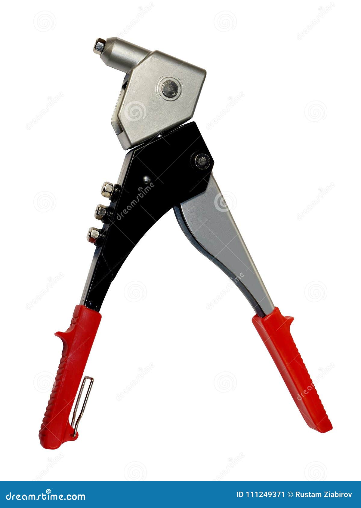 Open rivet tool stock image. Image of clamp, material - 111249371