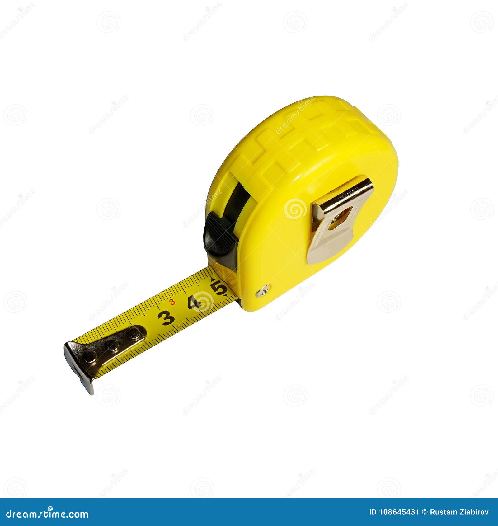 Tool. Roulette. Ruler with Scale Stock Image - Image of tape, meter ...