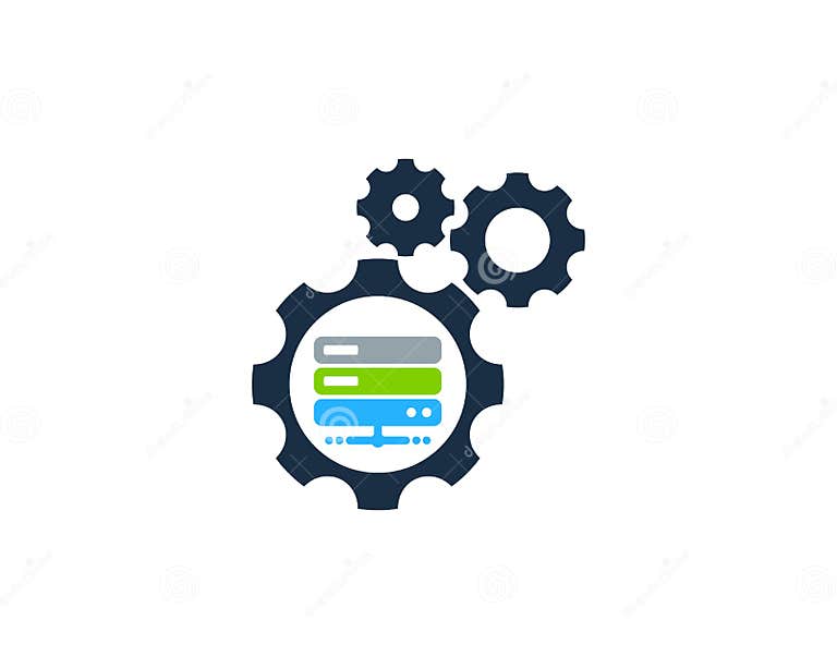 Tool Server Logo Icon Design Stock Illustration - Illustration of ...
