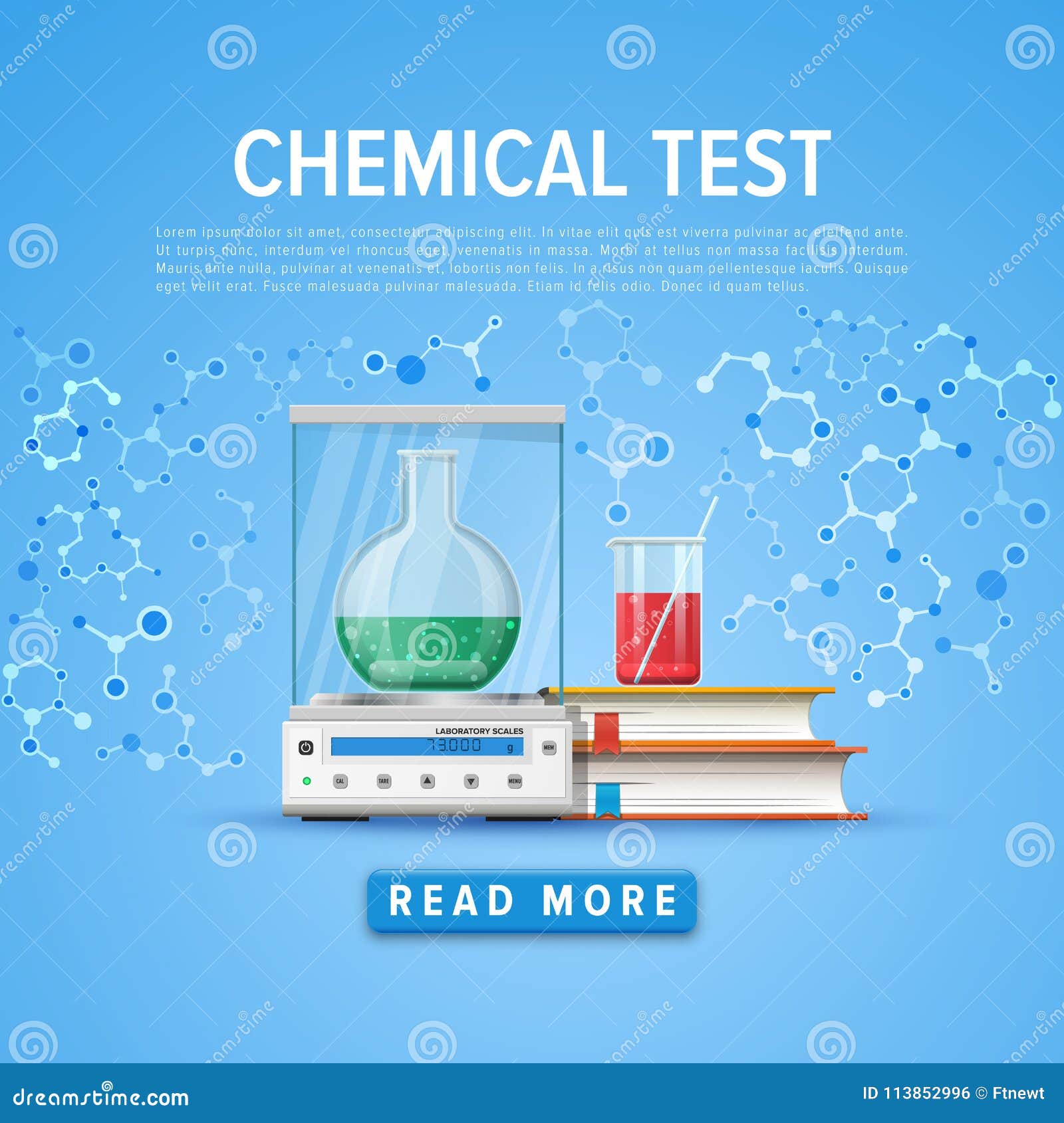 Tool set of Chemistry stock illustration. Illustration of item - 113852996
