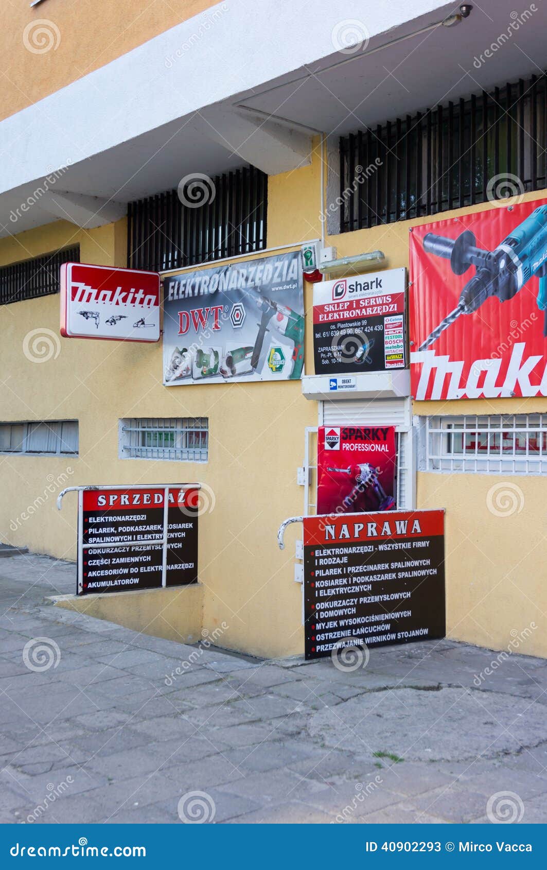 Tool shop editorial stock photo. Image of poland, store - 40902293