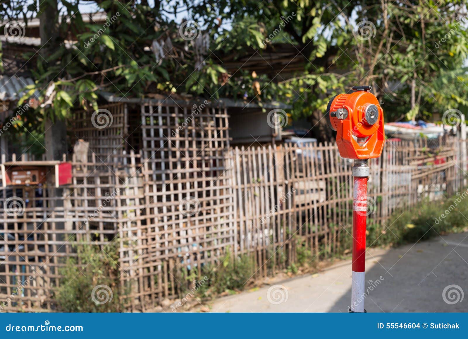 Tool of Surveying Measuring Equipment Level Transit Stock Photo - Image ...