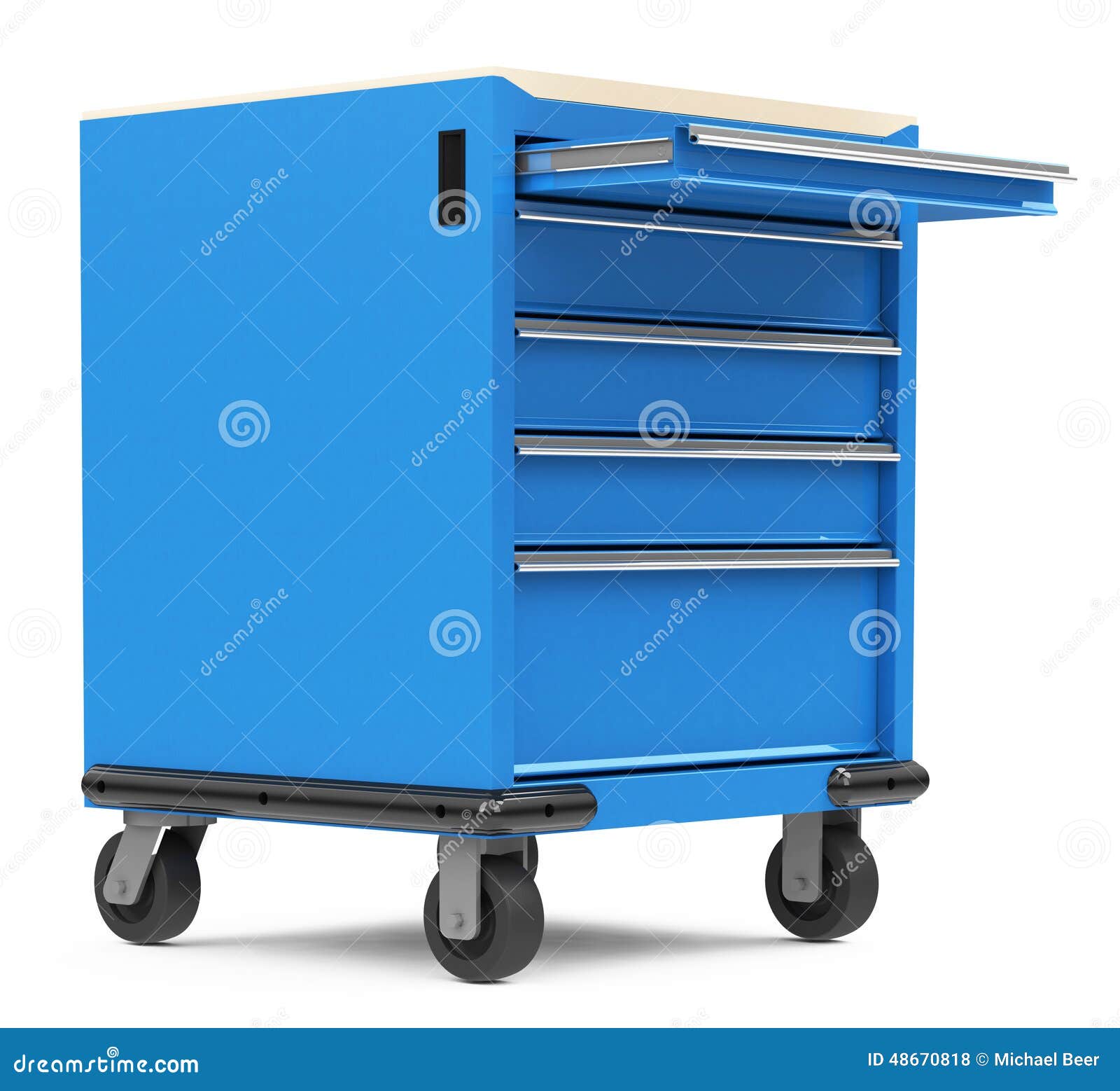 Tool trolley stock illustration. Illustration of trolley - 48670818