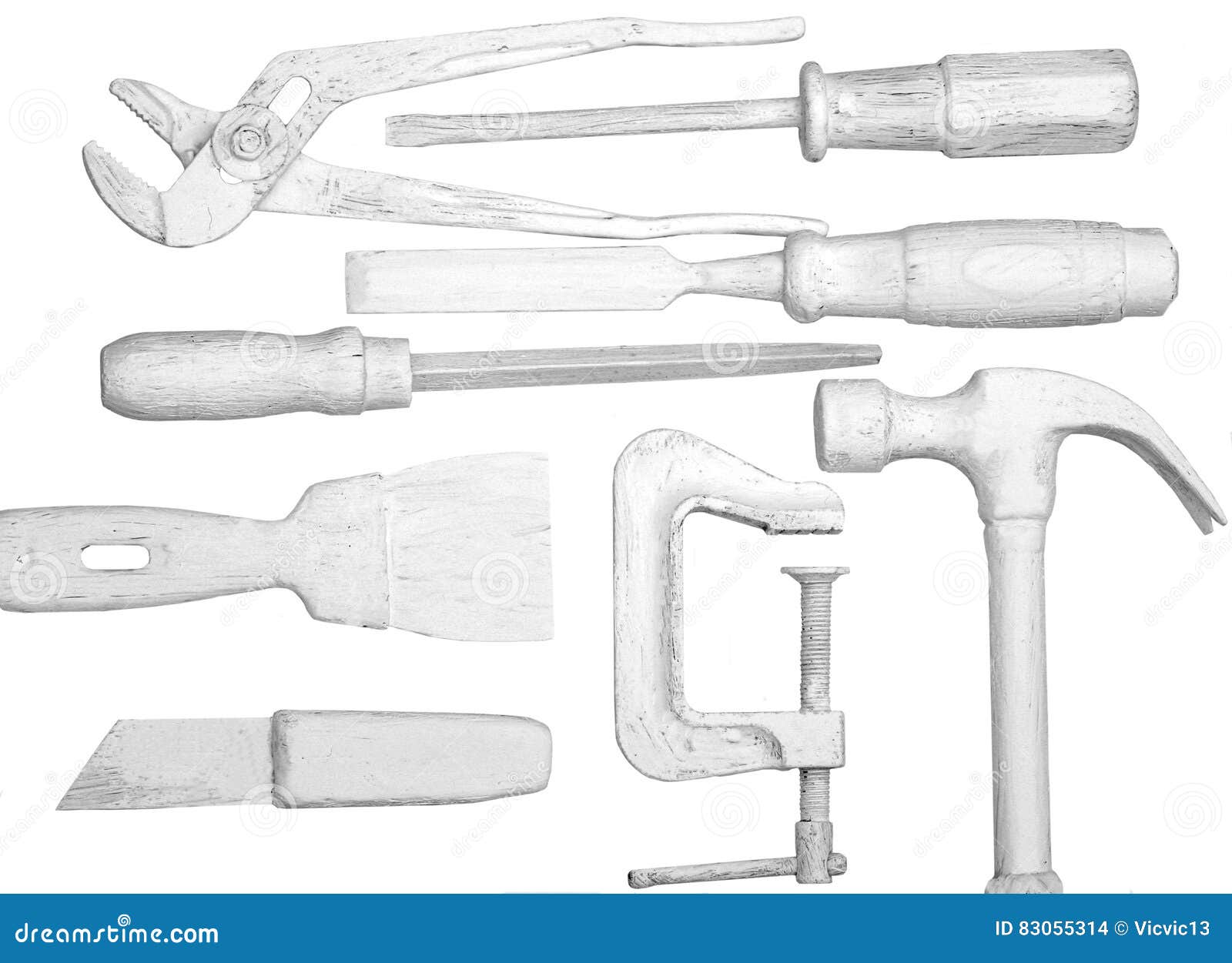 Tool on a white background stock photo. Image of pliers - 83055314