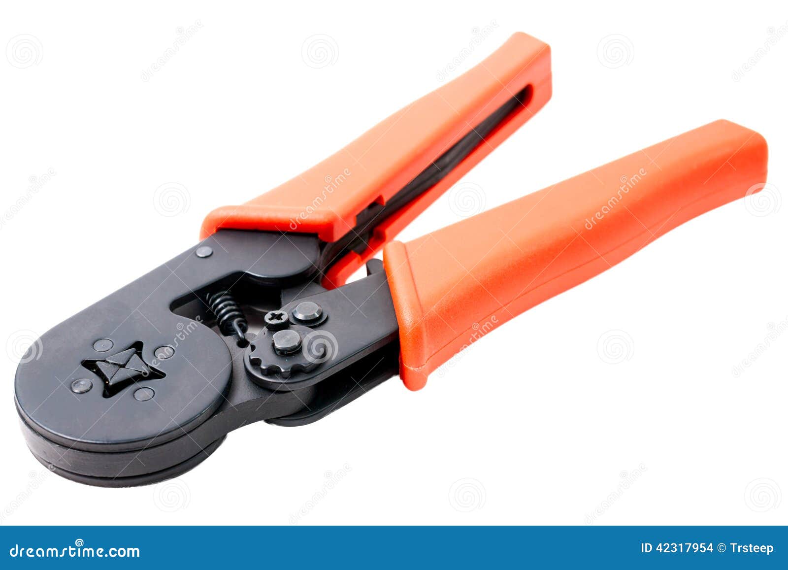 Tool for wire end ferrules stock photo. Image of industry - 42317954