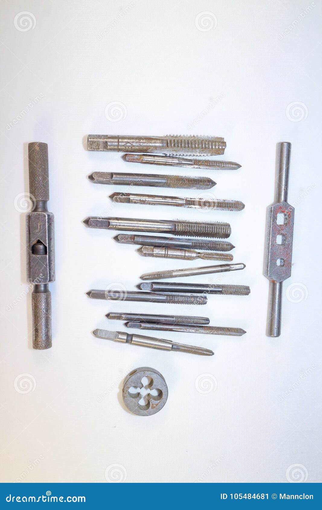 Tool for Work, a Tool for Threading Stock Image - Image of iron ...