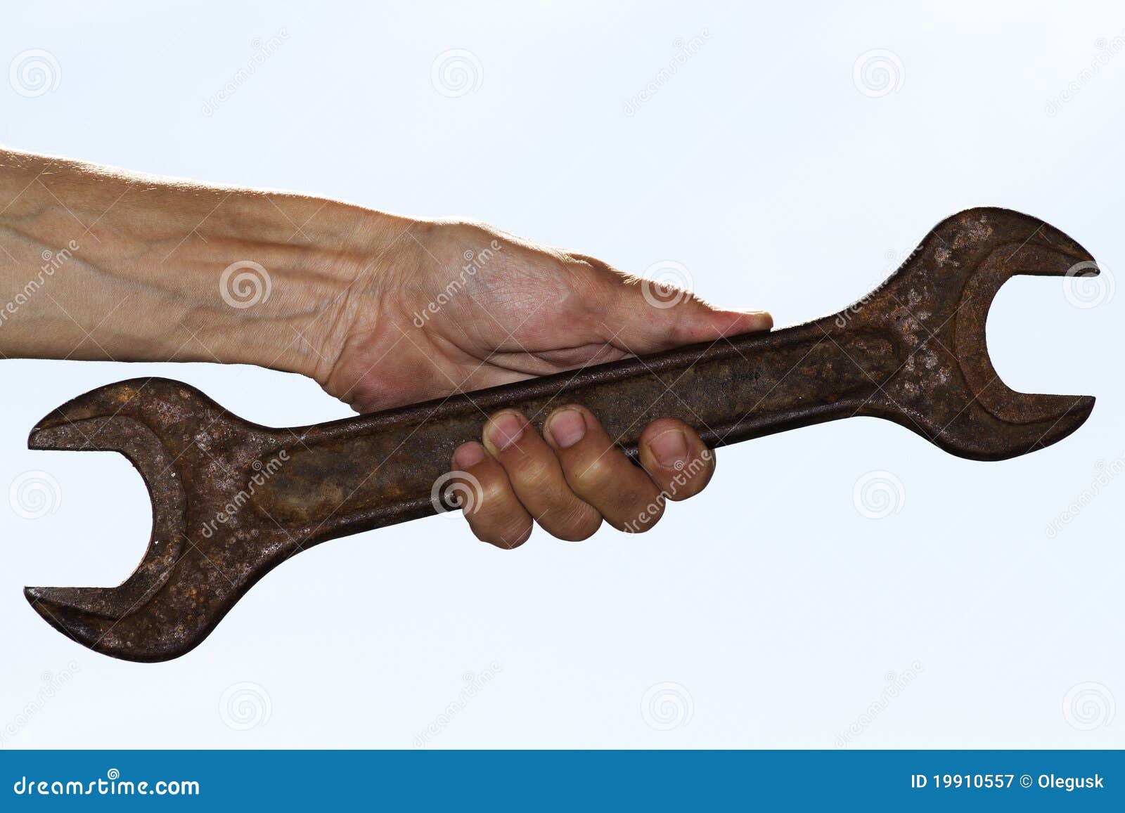Tool wrench working hand stock image. Image of fingers - 19910557