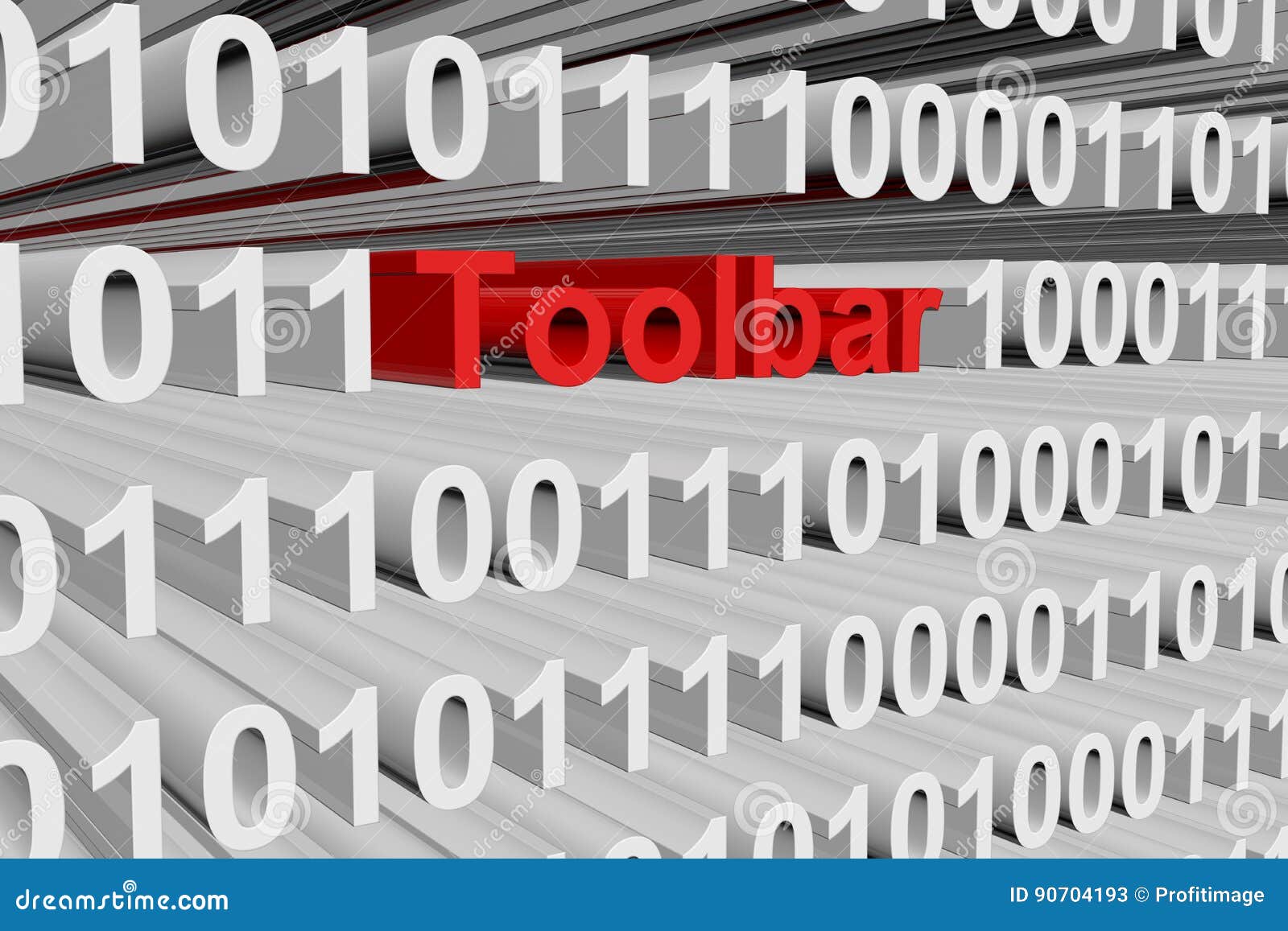 Toolbar stock illustration. Illustration of programming - 90704193
