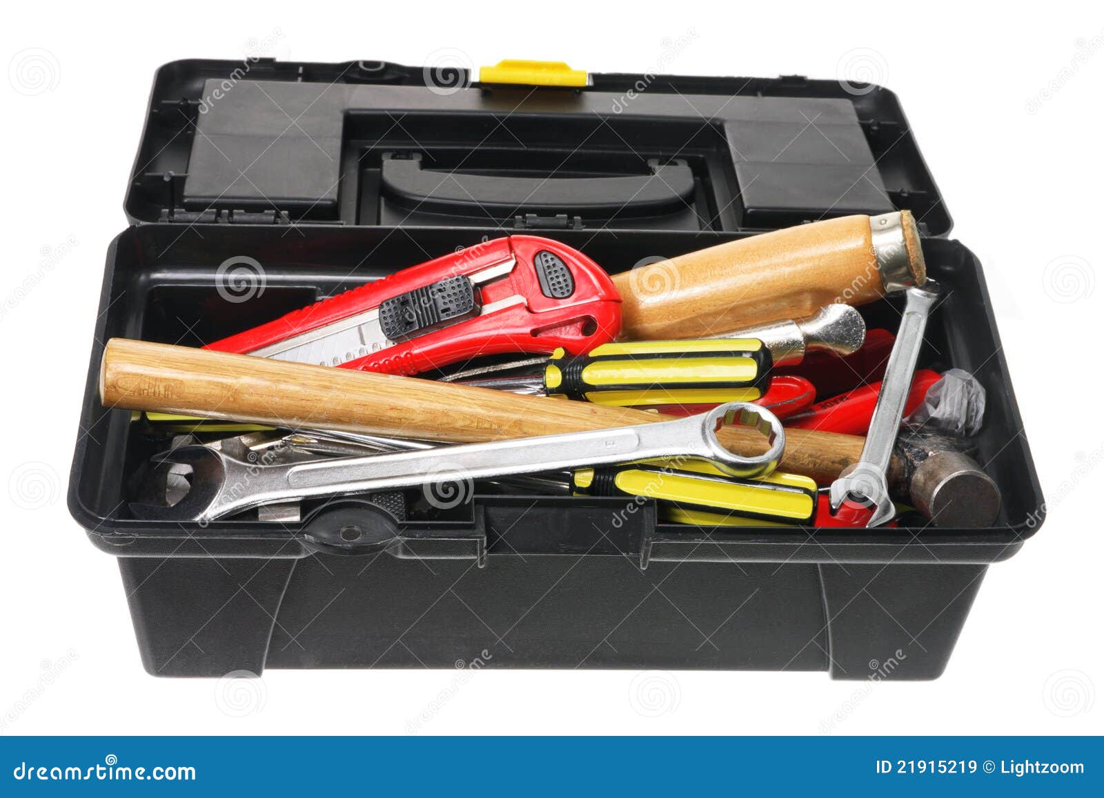 Toolbox stock afbeelding. Image of studio, vernieuwing - 21915219