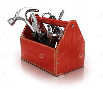 Toolbox stock illustration. Illustration of equipment - 28117831