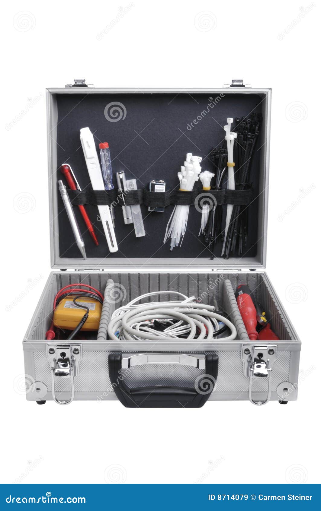 Toolbox stock image. Image of back, instruments, open - 8714079