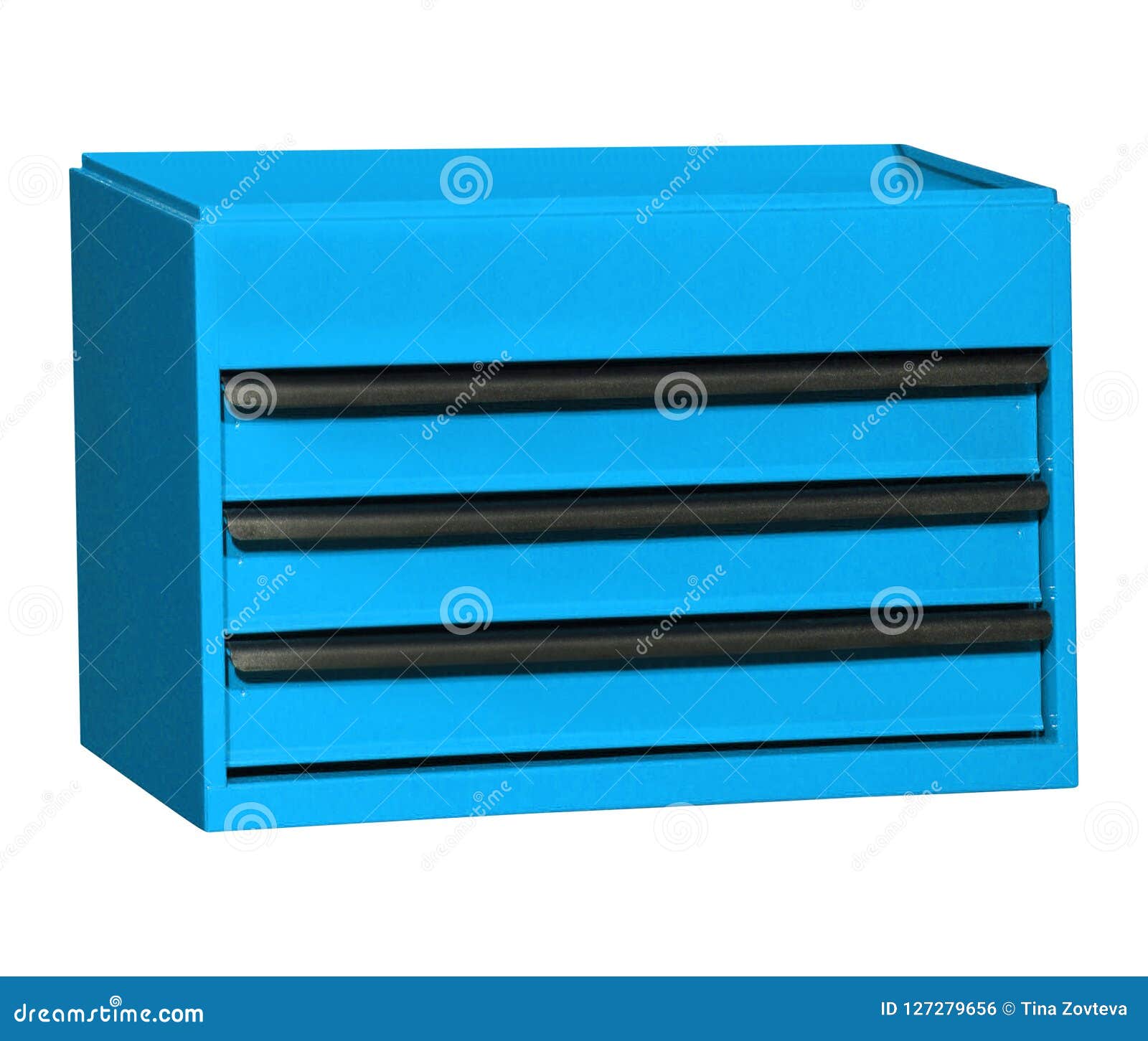 Toolbox, Blue, Work Tool stock photo. Image of horizontal - 127279656