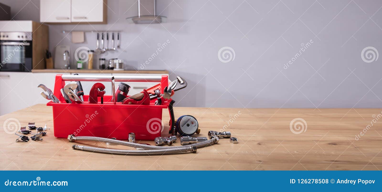 Toolbox with Different Worktools Stock Photo - Image of iron, manual ...