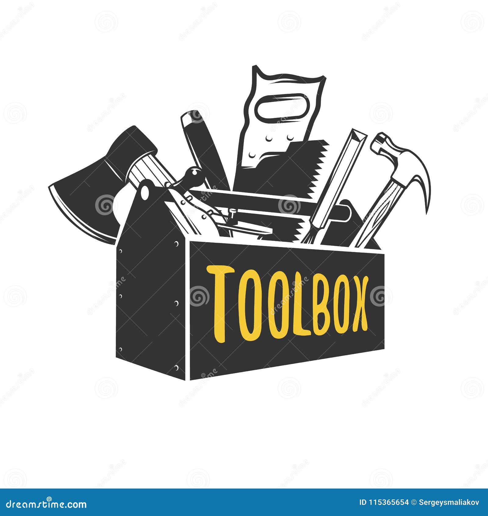 Toolbox. Logo Templates. Vector Illustration | CartoonDealer.com #115365654
