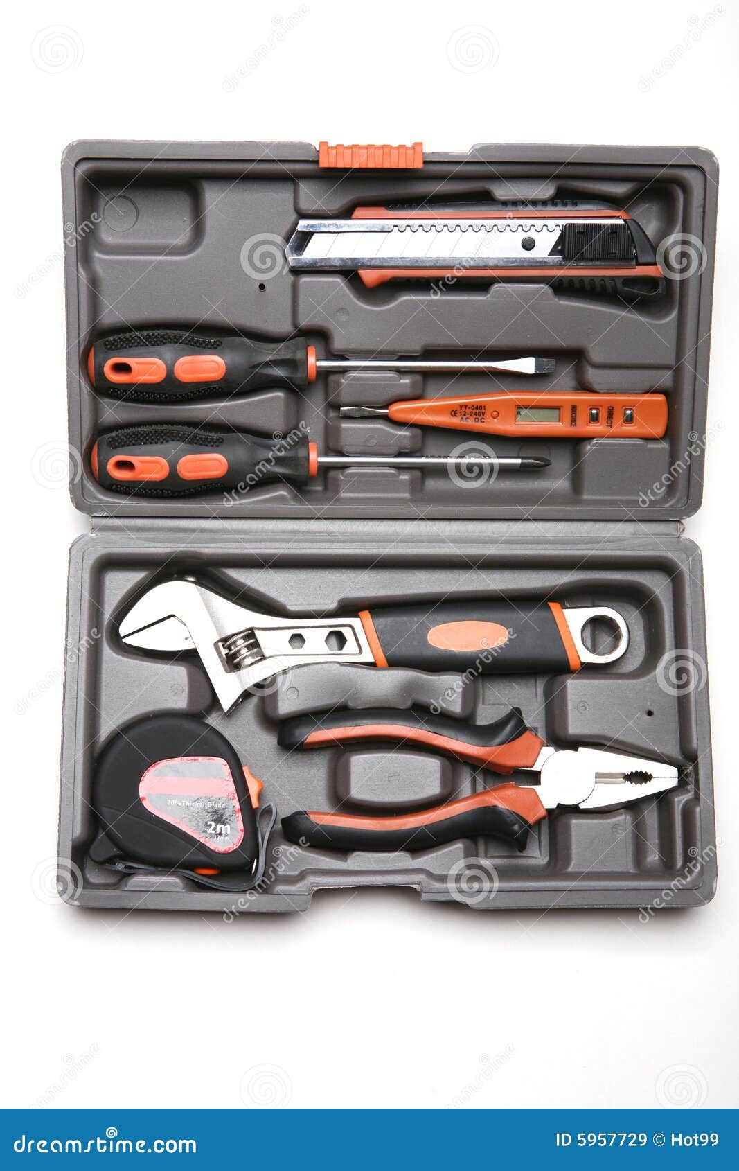 Toolbox with various tools stock image. Image of maintenance - 5957729