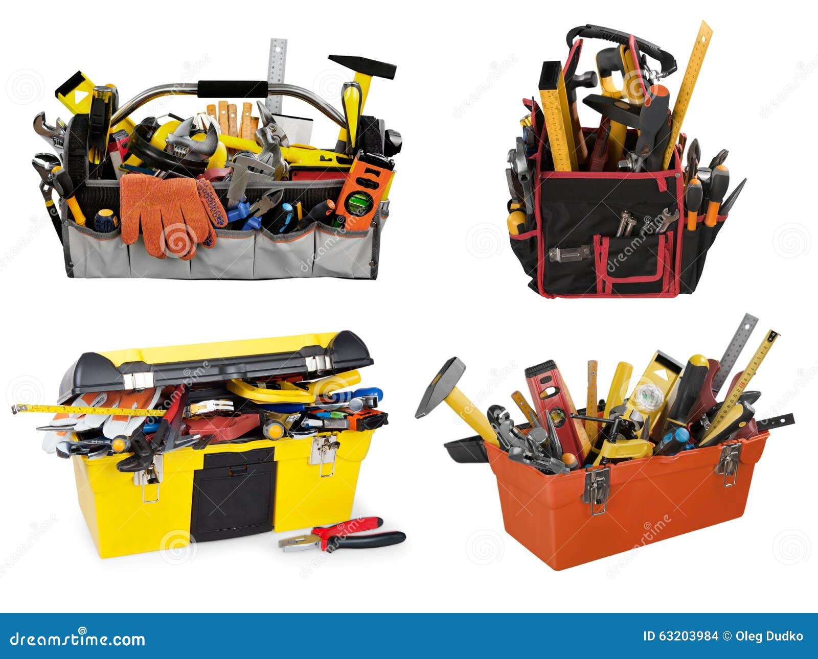Toolbox stock photo. Image of improvement, work, tool - 63203984