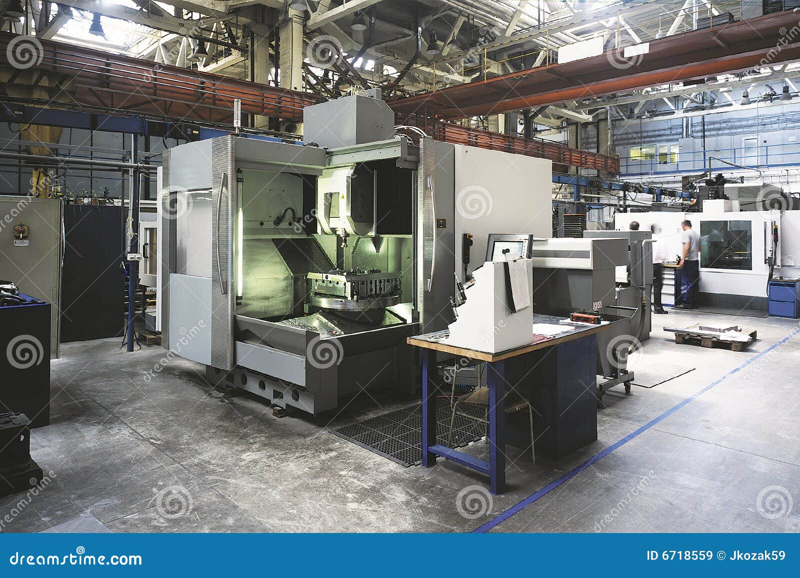 Tooling machine stock image. Image of bussiness, machine - 6718559