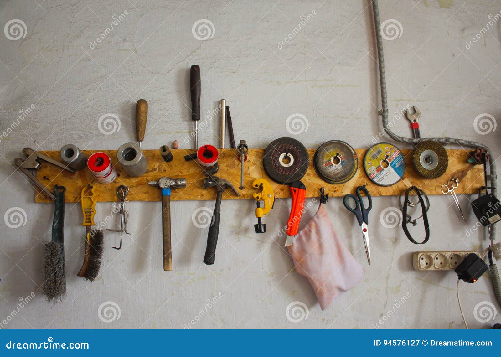 Tooling stock image. Image of construction, hammer, work - 94576127
