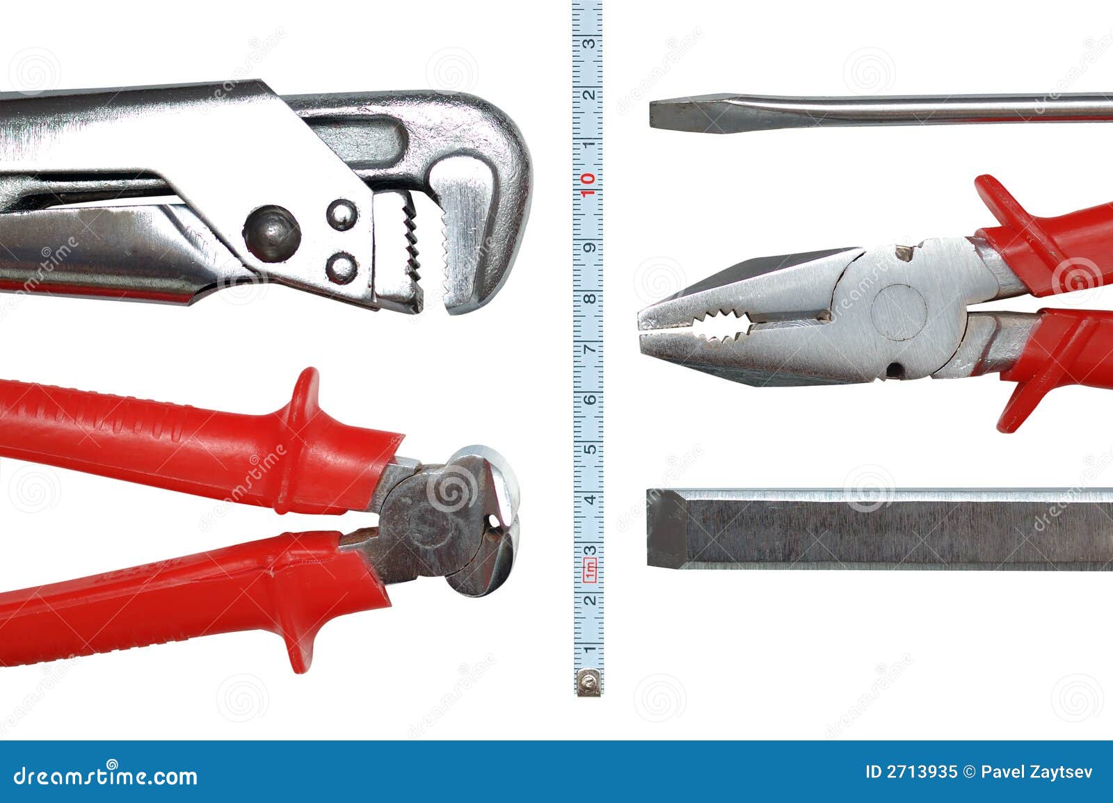 Toolkit isolated on white stock image. Image of building - 2713935