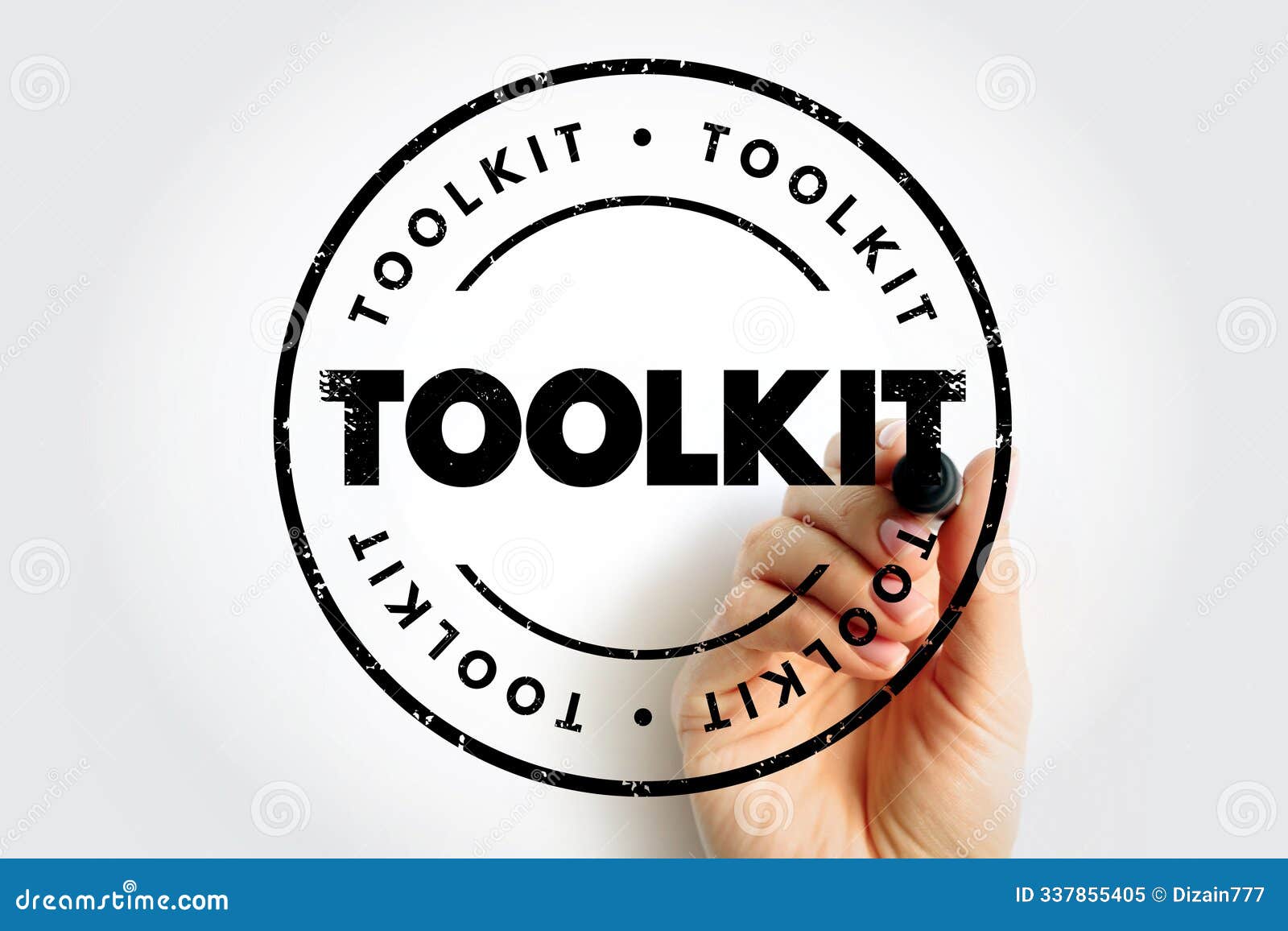 Toolkit Text Stamp, Concept Background Stock Image - Image of broken ...