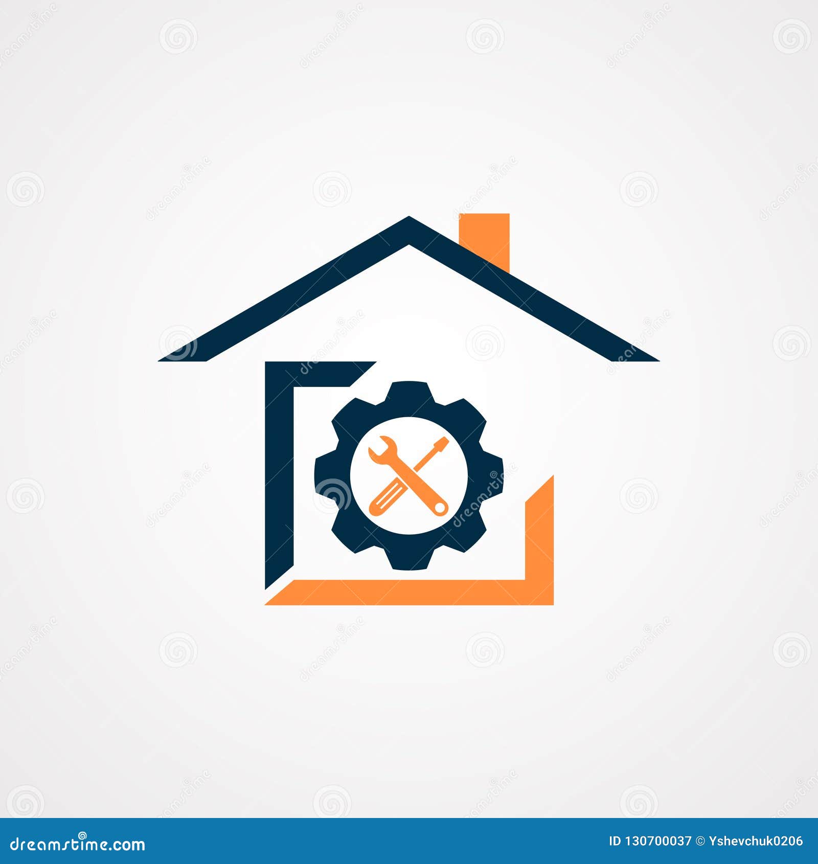 Toolkit. Toolbox. Wrench and Screwdriver Icon on Gray Background. Work ...