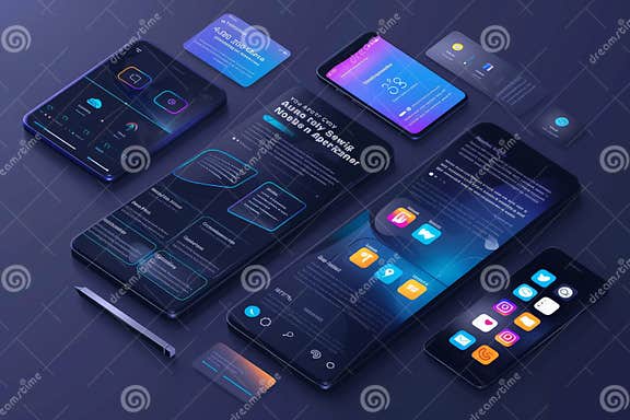 Toolkit-UI UX Scene Creator. Mobile Application Design. Smartphone ...