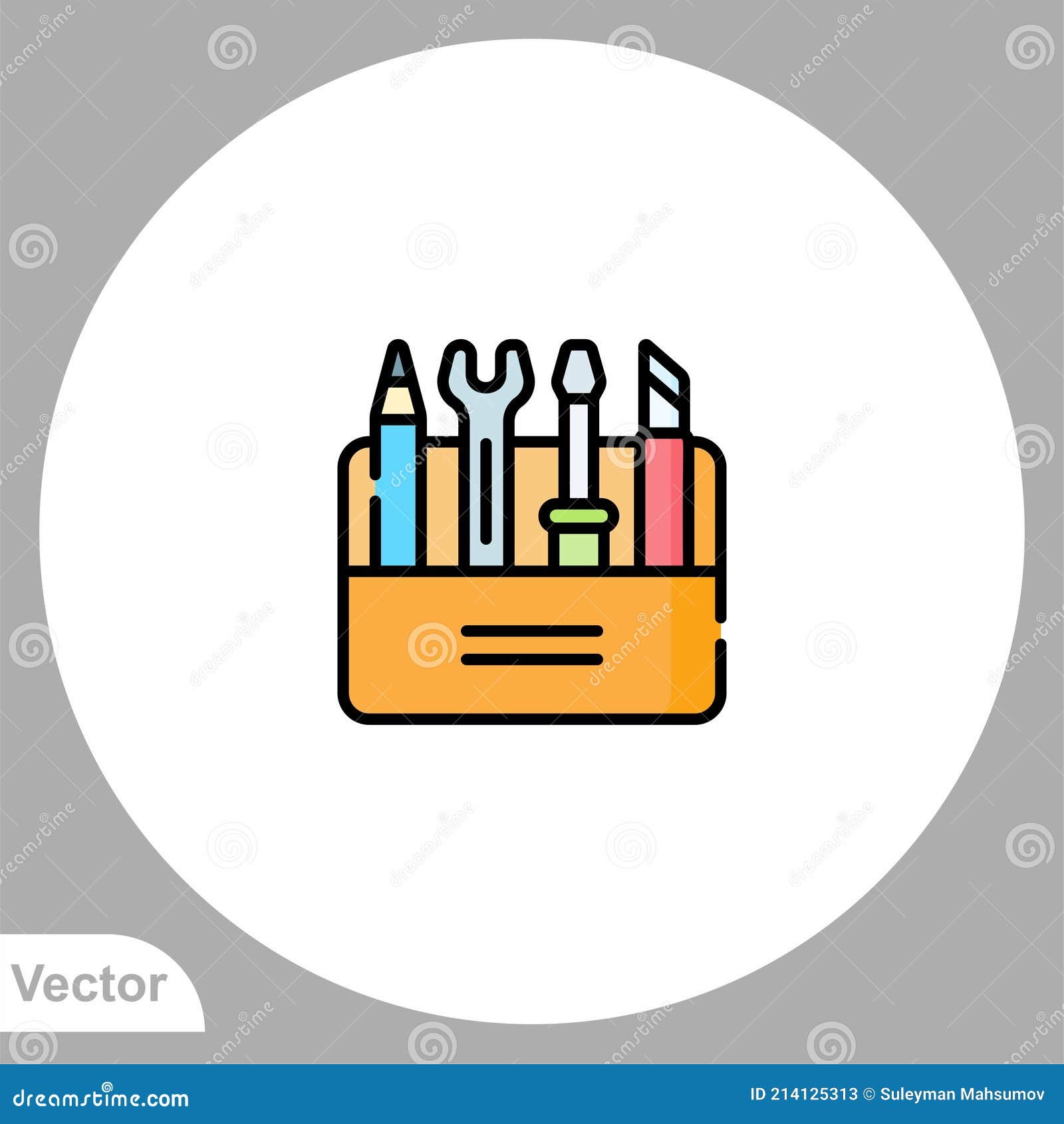 Toolkit Vector Icon Sign Symbol Stock Vector - Illustration of design ... Toolkit Vector Icon Sign Symbol Stock Vector - Illustration of design ...