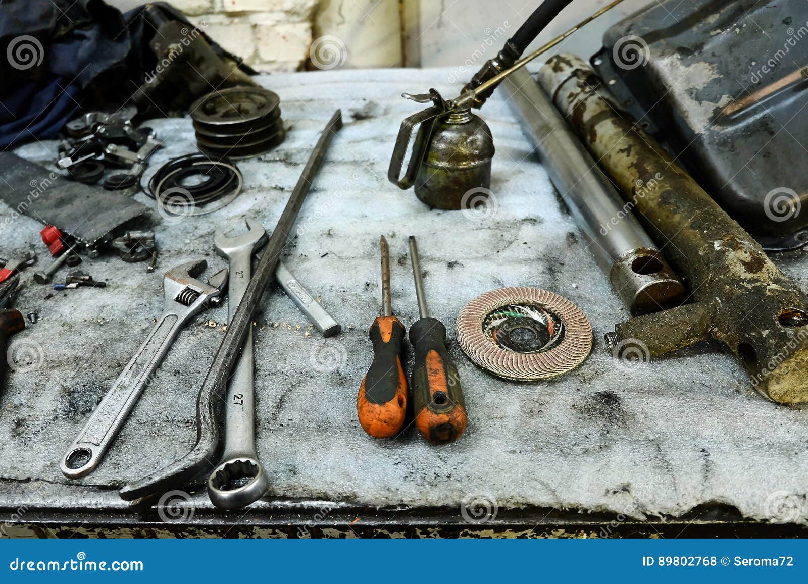 Toolmaker at the factory stock photo. Image of industrial - 89802768