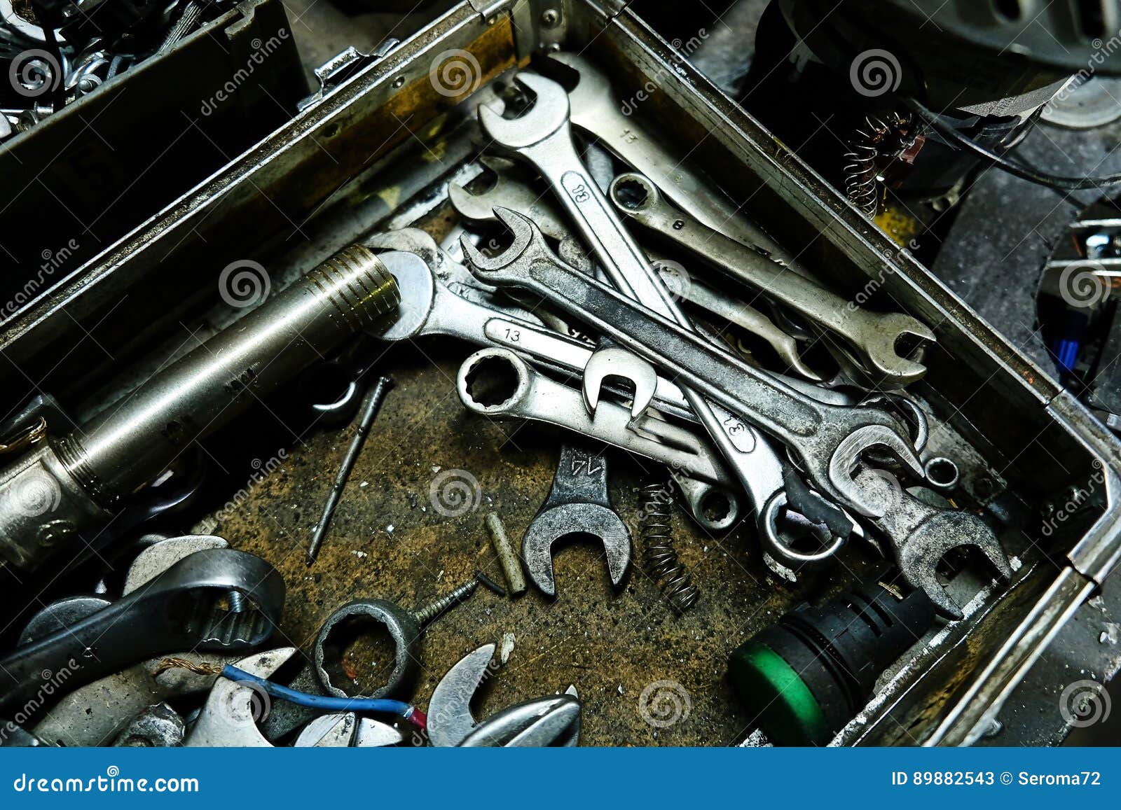 Toolmaker at the factory stock image. Image of carpentry - 89882543