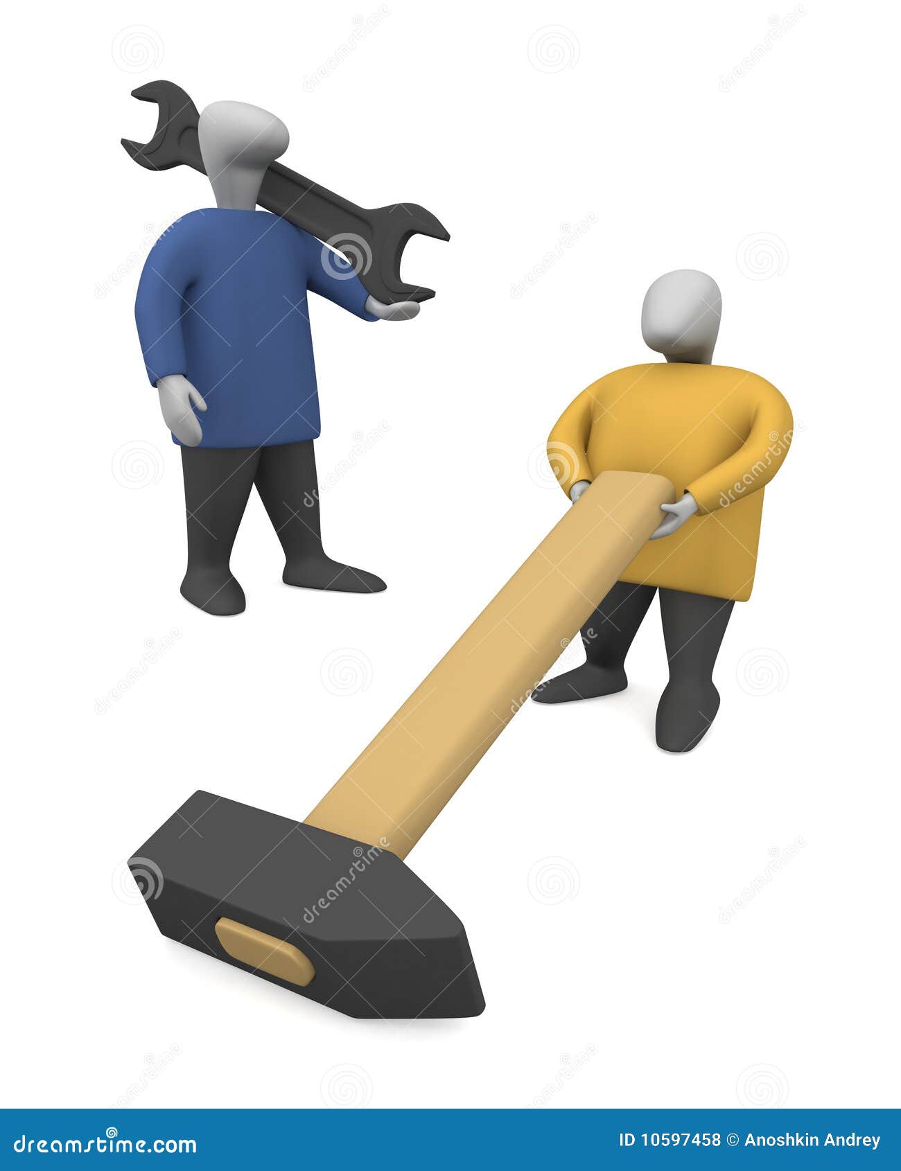 Tools stock illustration. Illustration of workman, repairing - 10597458