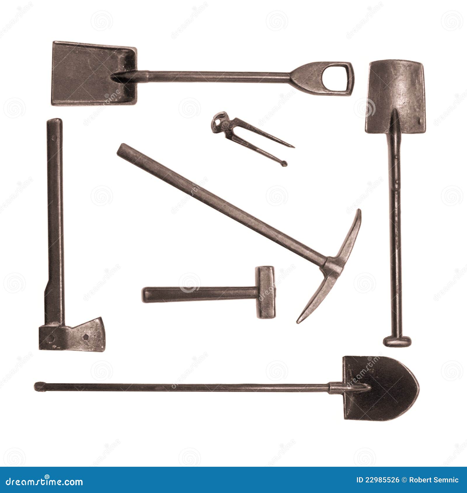 Hardwork tools stock photo. Image of adjustable, digger - 22985526